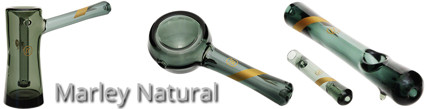 Marley Natural | New Smoked Glass Pipes Released