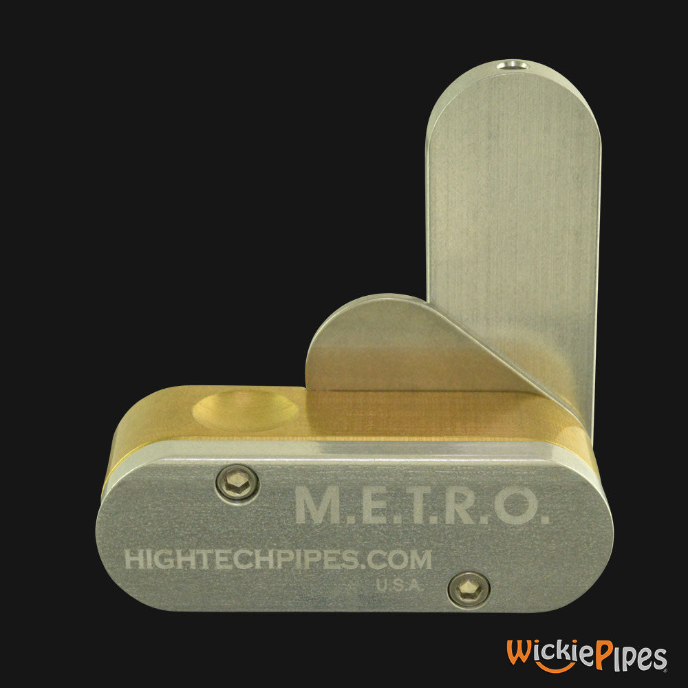 High Tech Pipes METRO Brass Smoking Hand Pipe